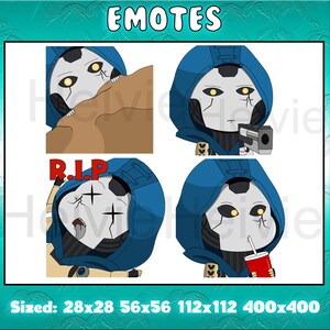 Apex Legends Ash Chibbi Emotes for Twitch, Youtube, Discord, Etc. Sizes ...