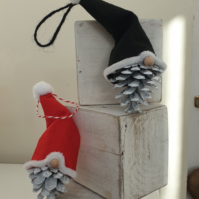 Christmas Gnome Gonks Handmade Christmas Decorations - Etsy