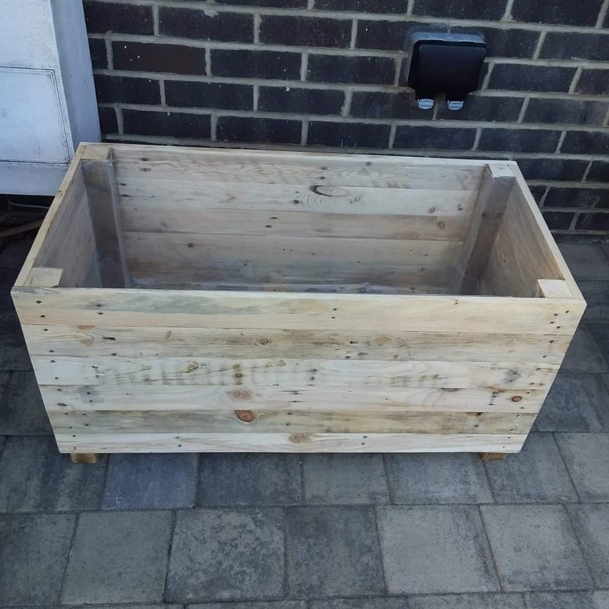 Trough Planter Raised Bed Garden Decor Large Garden Planter Outdoor ...
