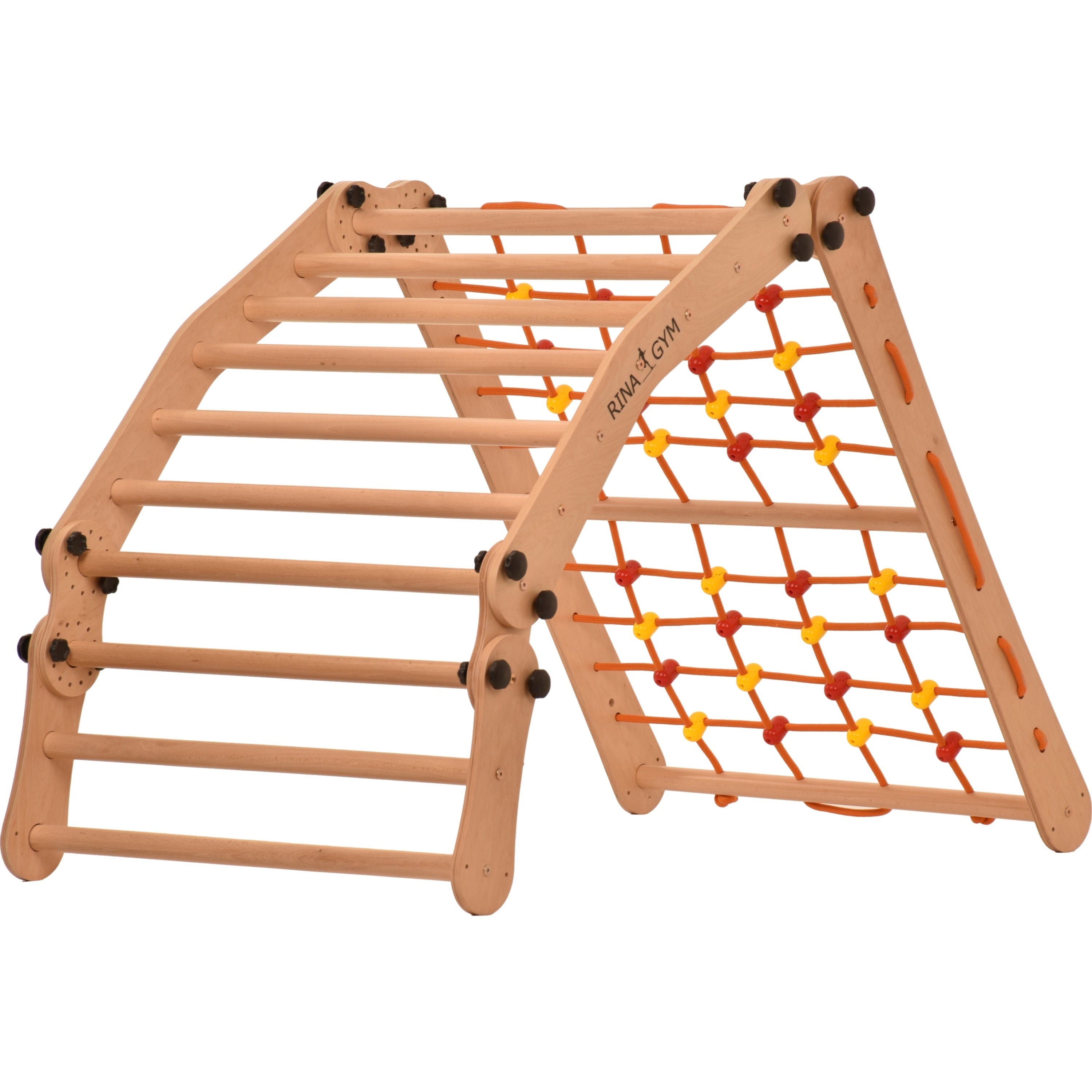 Rinagym Indoor Climbing Frame Indoor Ladder With Climbing Net ...