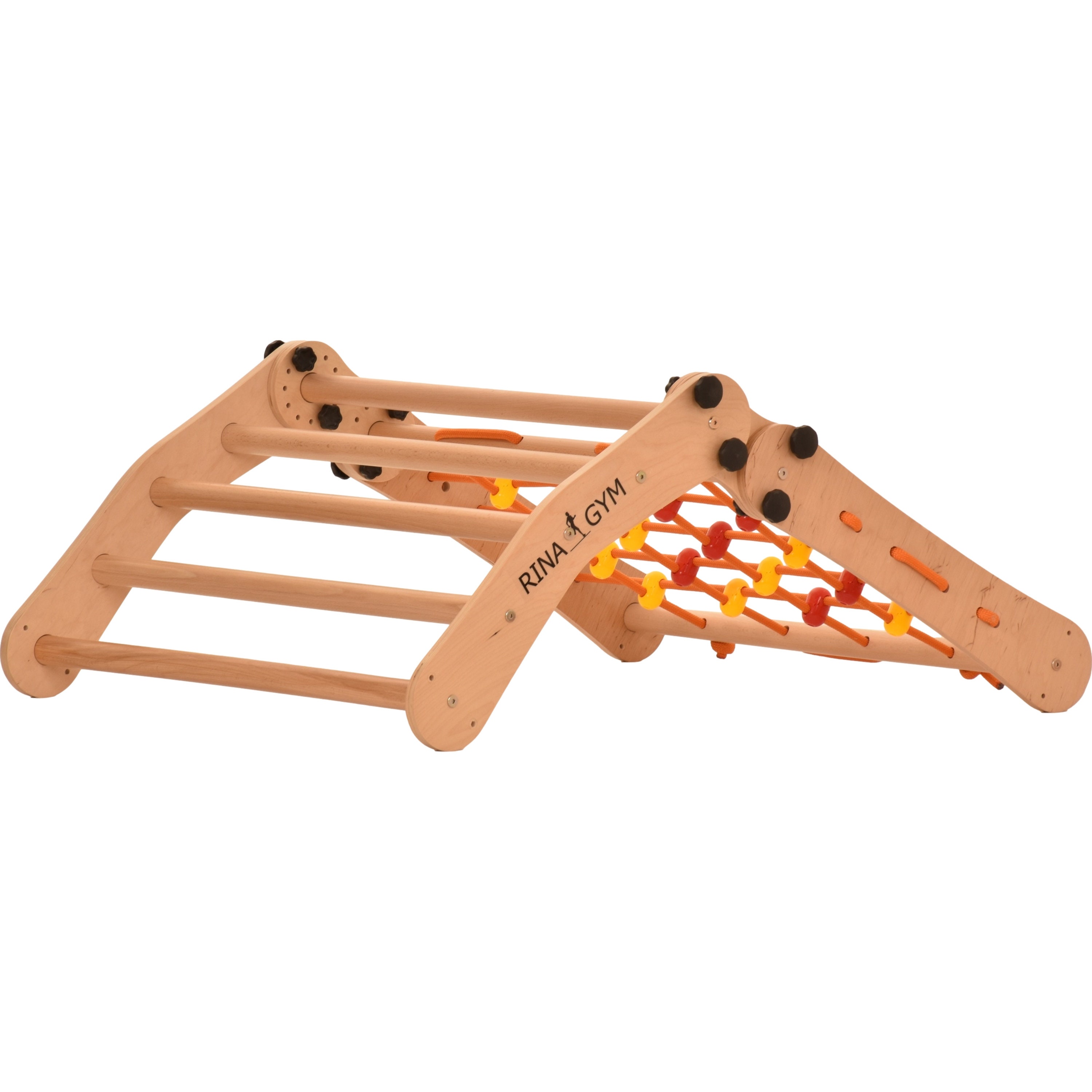 Rinagym Indoor Climbing Frame Indoor Ladder With Climbing Net Foldable ...