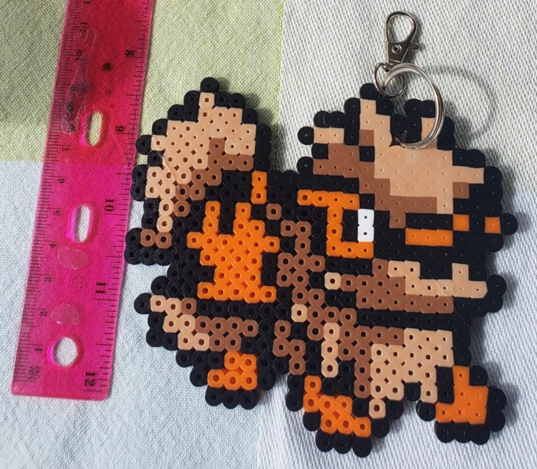 Arcanine Pokemon Perler Bead Art - Etsy