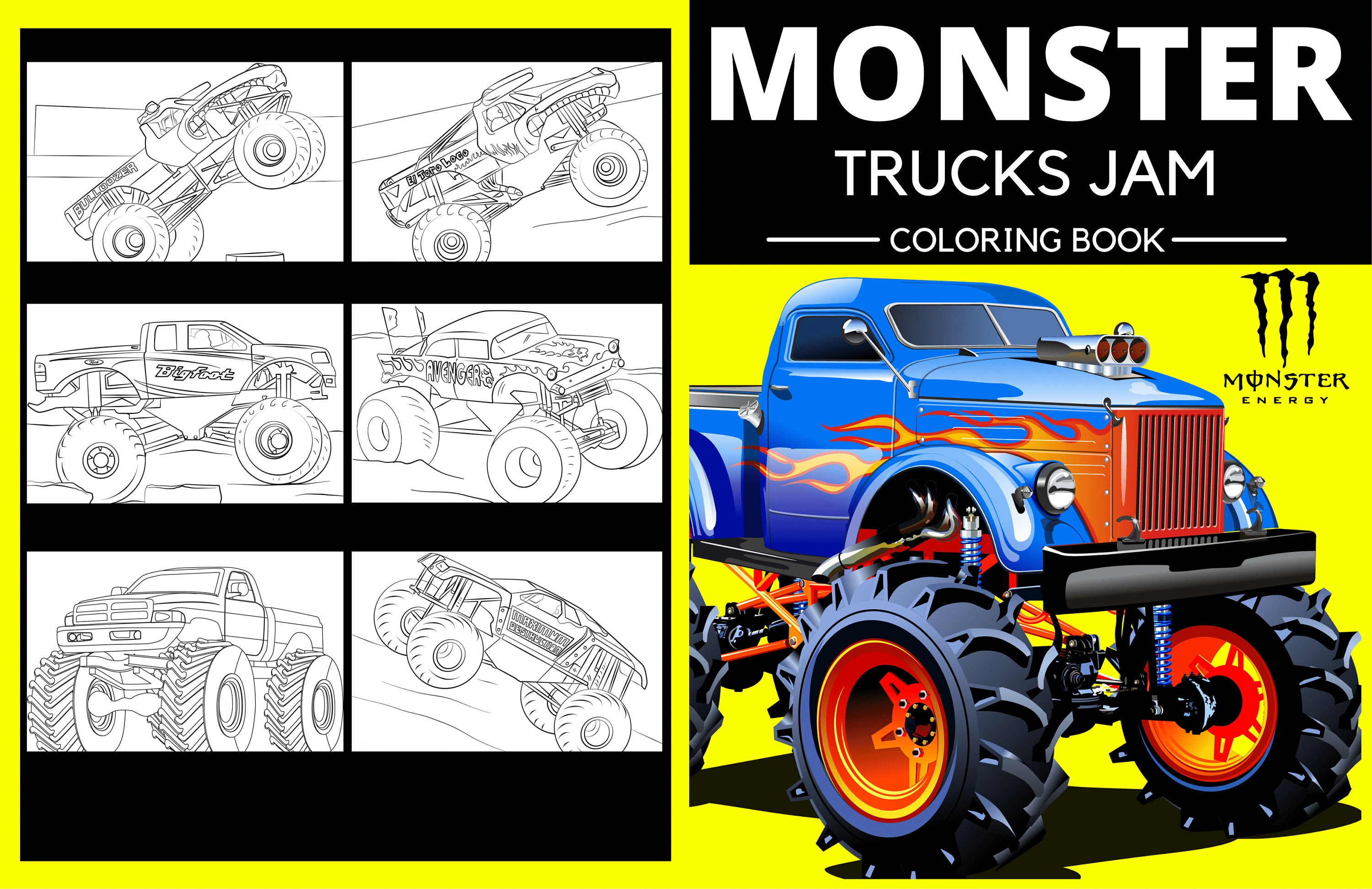 Monster Energy Logo Coloring Pages