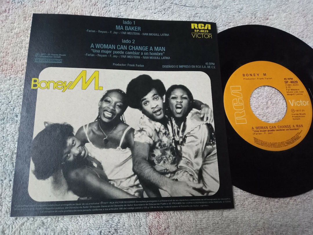 Boney M. – Ma Baker - A Woman Can Change A Man = Una Mujer Puede ...