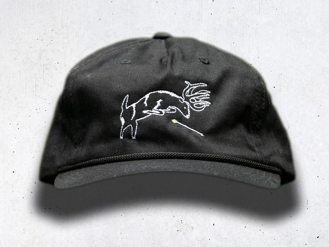 Bowhunter Snapback, Deer Hunting Hat, Old School Deer Hunting Hat, Bow ...