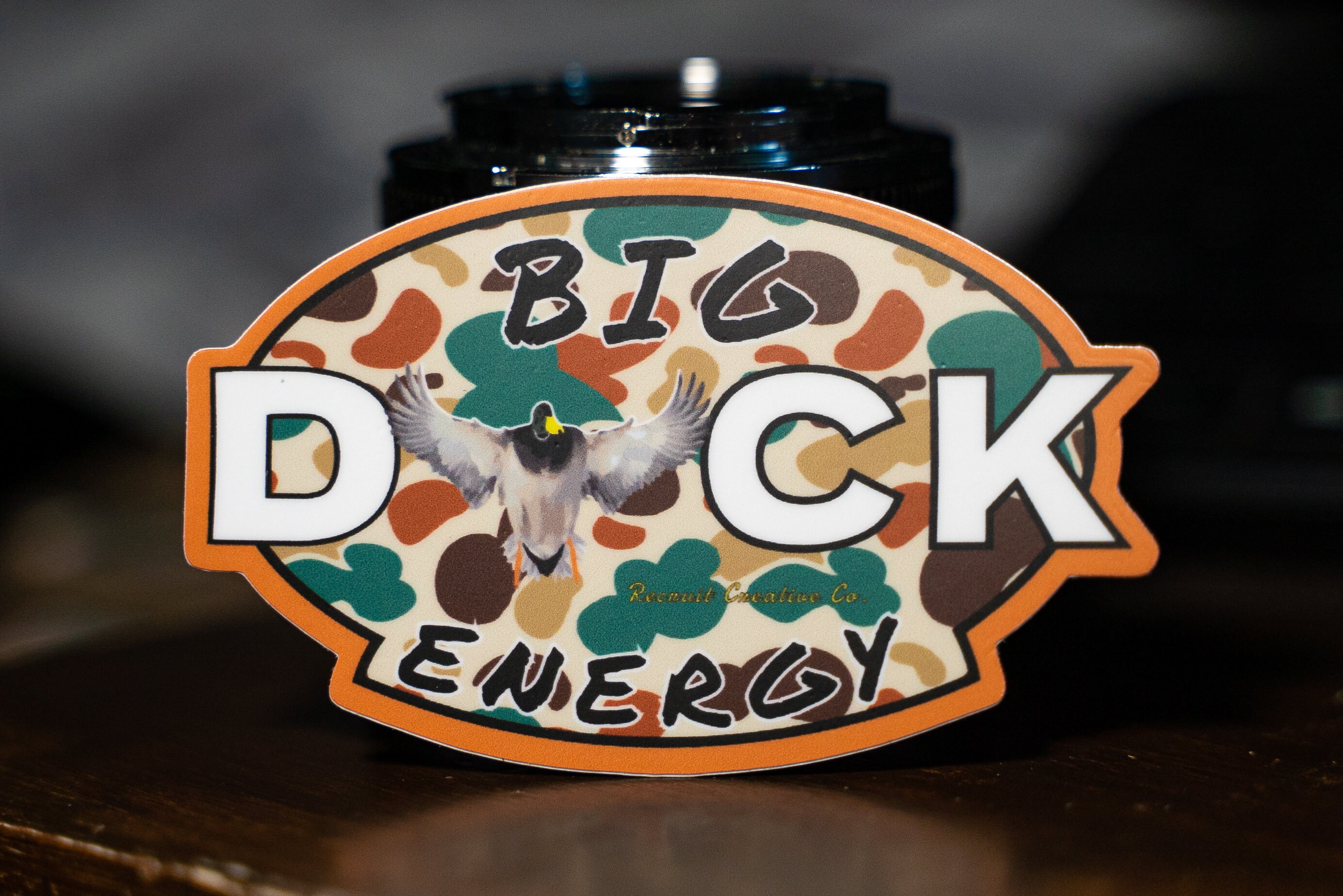 Big Duck Energy Sticker Funny Gun Sticker Cooler Sticker - Etsy