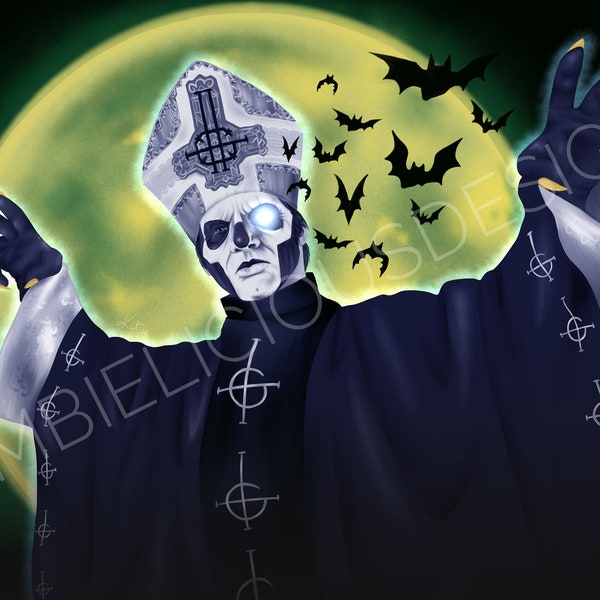 Papa Emeritus Iii Robe - Etsy