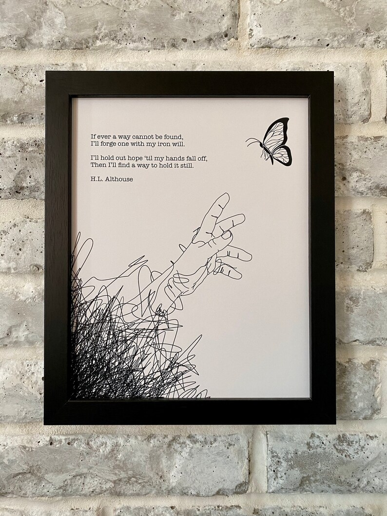 Hold Out Hope Poem - Etsy