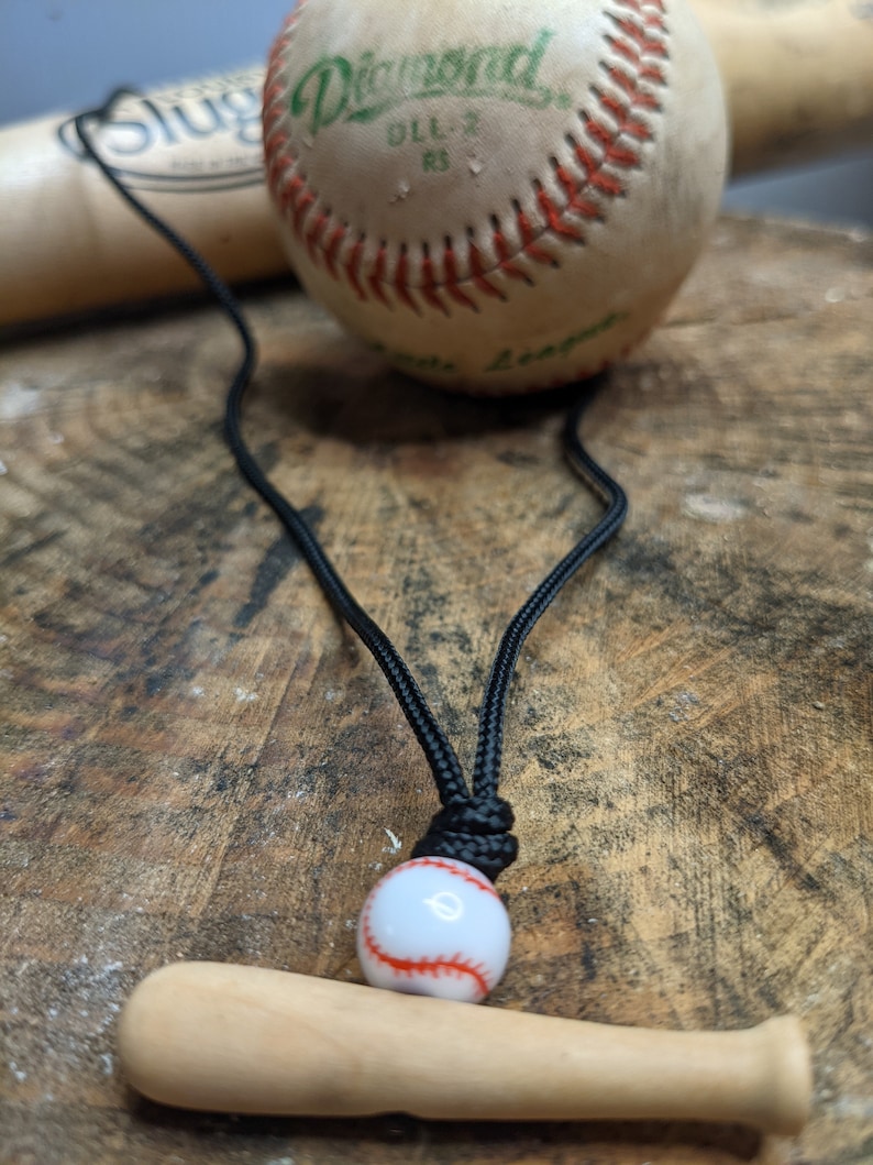 Baseball Adjustable Necklace// Baseball// Club Ball// College Baseball ...