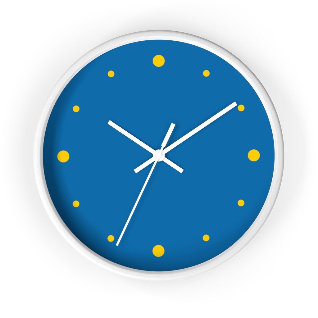 Minimalist Sweden Clock | Wooden Frame * Sweden Gifts * Swedish Decor ...