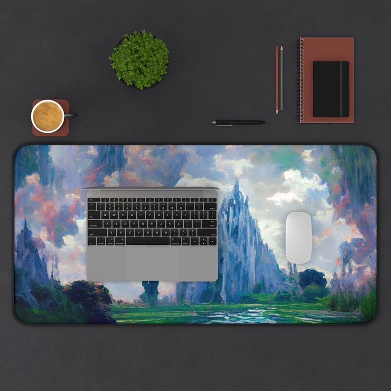 Alfheim Desk Mat | Norse Accessories * Mythology Mousepad * Freyr God ...
