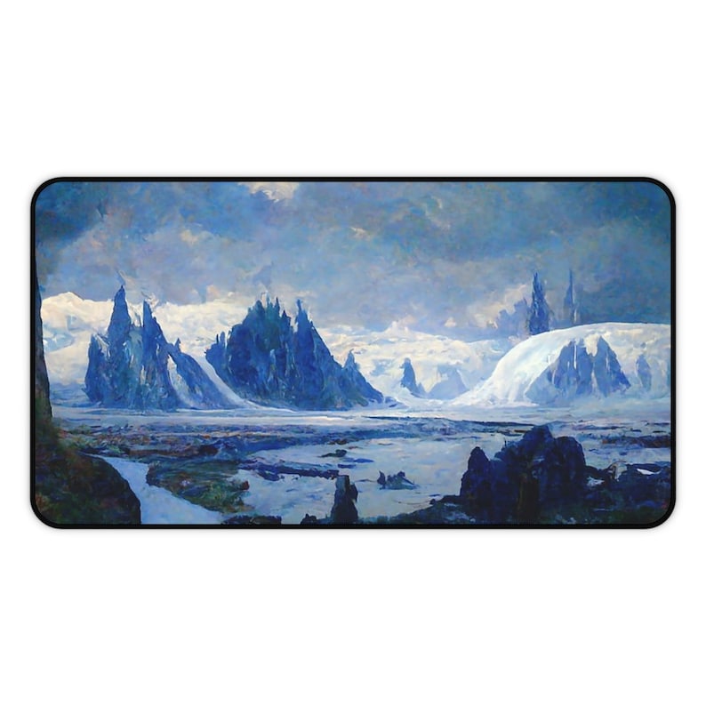 Jotunheim Desk Mat Pagan Desk Decor Norse Accessories Jötunheimr Thor ...