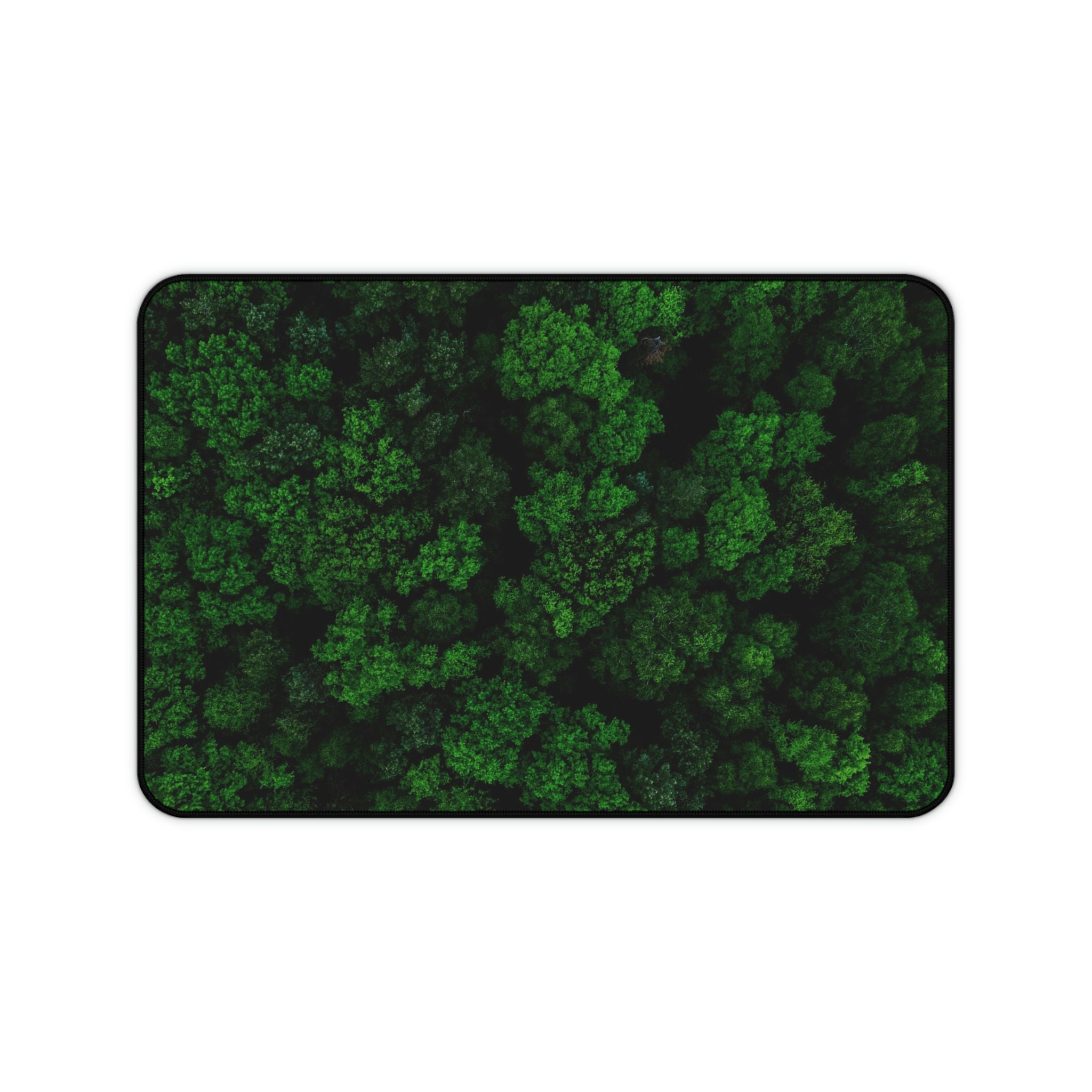 Green Forest Desk Mat Nature Desk Pad Trees Forest Decor - Etsy