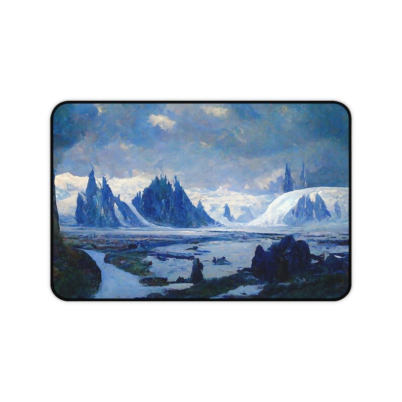 Jotunheim Desk Mat Pagan Desk Decor Norse Accessories Jötunheimr Thor ...