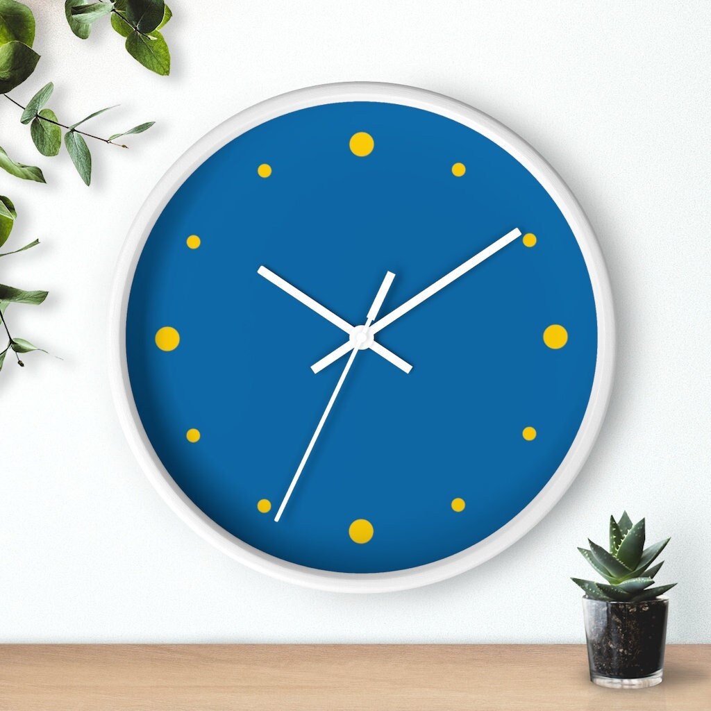 Minimalist Sweden Clock | Wooden Frame * Sweden Gifts * Swedish Decor ...