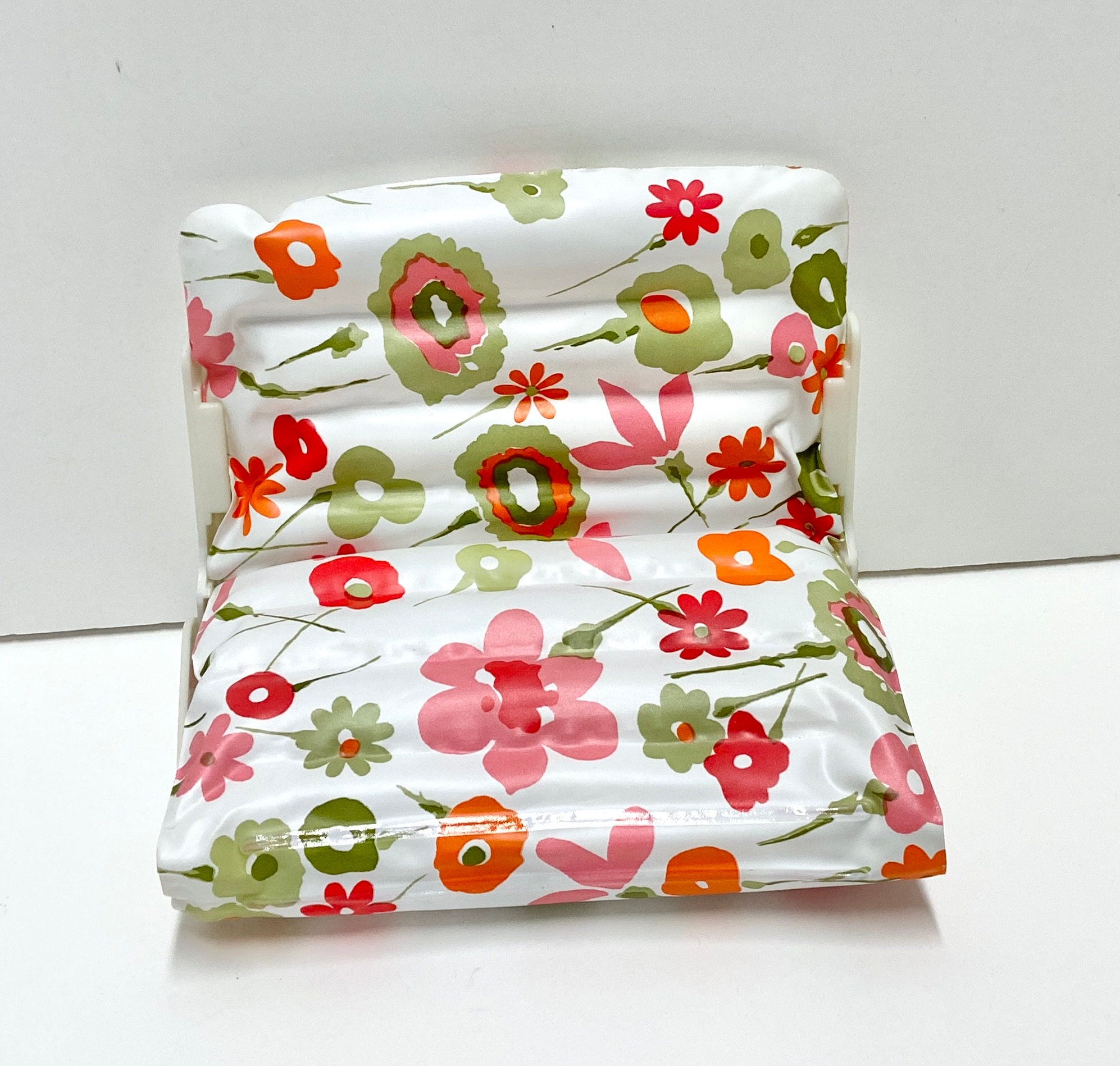 Vintage Puff 'N Play Inflatable Barbie/doll Furniture 4-pc With Flower ...