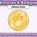 Gold Metallic Fire Token/flame Token Channel Points Role Icons or ...