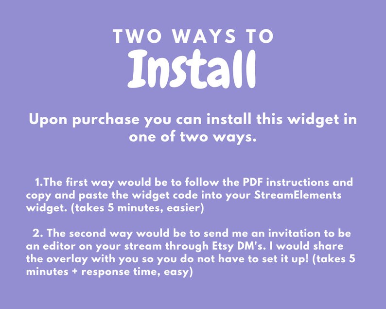 Yellow Bow Twitch Chat Widget Animated Works With OBS Studio ...