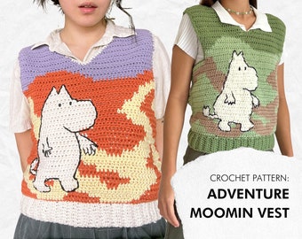 Moomin Crochet Pattern - Etsy