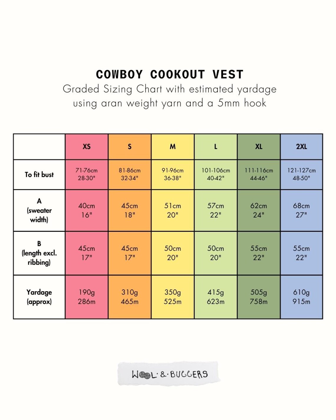Cowboy Cookout Crochet Vest – PATTERN ONLY - Etsy