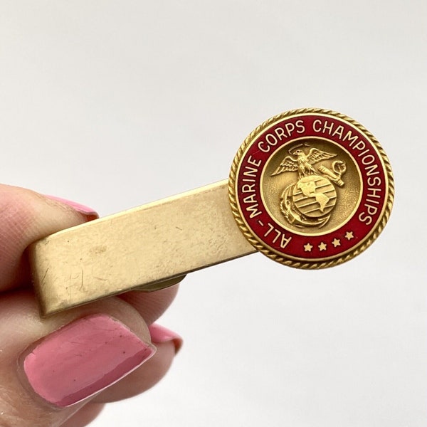 Usmc Tie Clip - Etsy