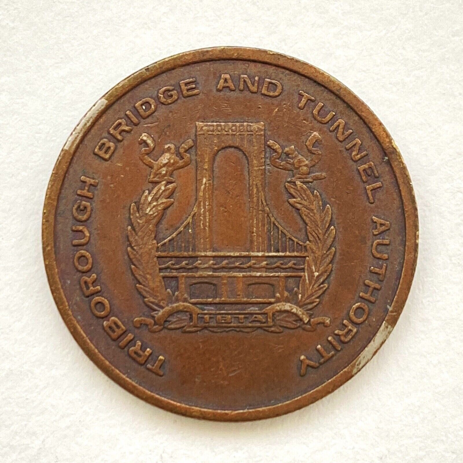 Vintage New York NY Triborough Bridge and Tunnel Authority TBTA Tokens ...