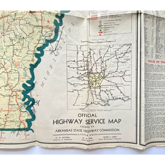 Folded Road Map