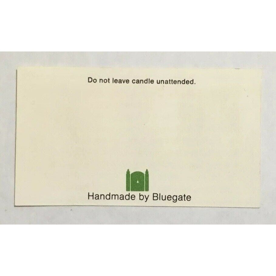 Vintage Bluegate Candle Company Mistletoe Scented Candle Label - Etsy