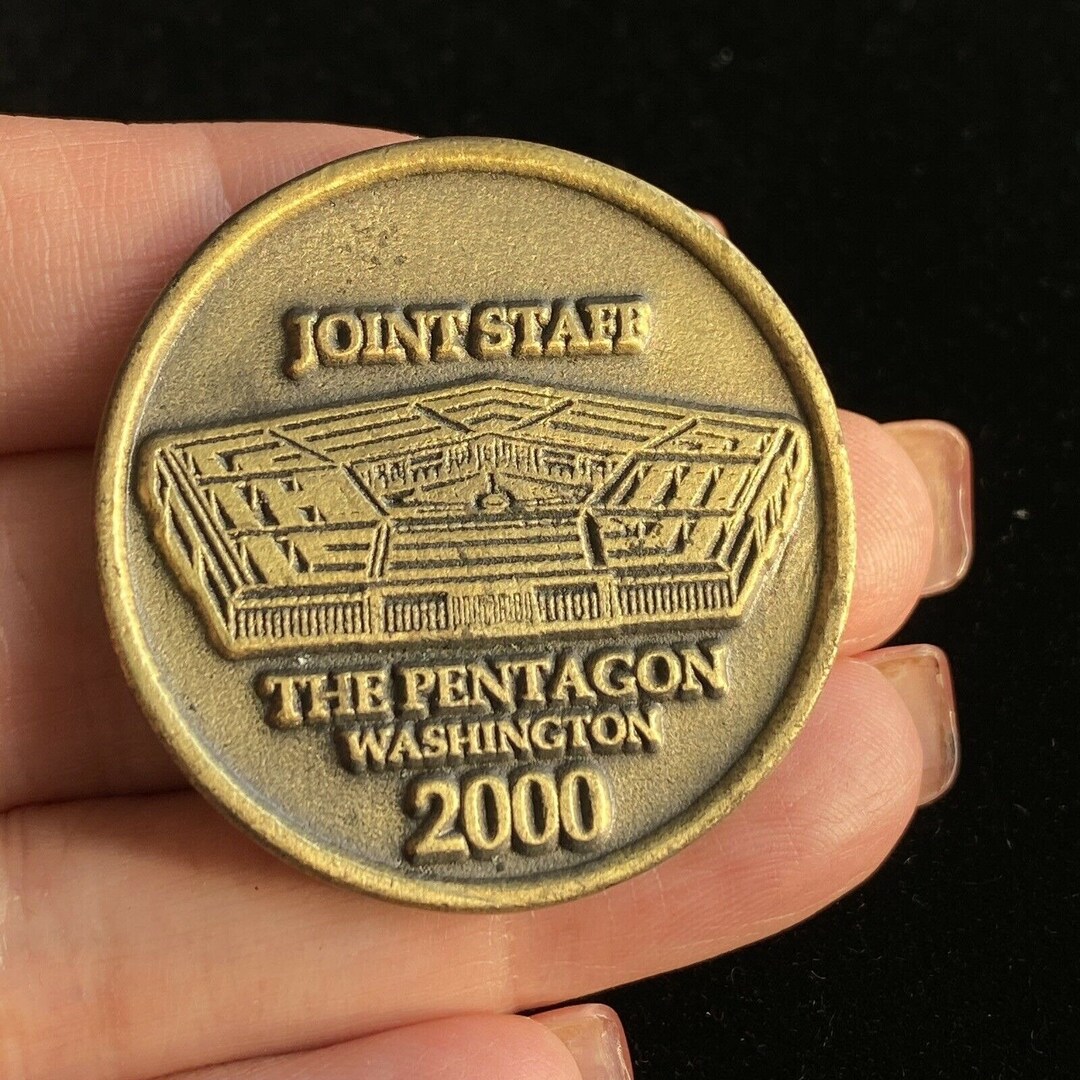2000 JCS Stabschefs Die Pentagon Washington D.C. Herausforderungsmünze ...