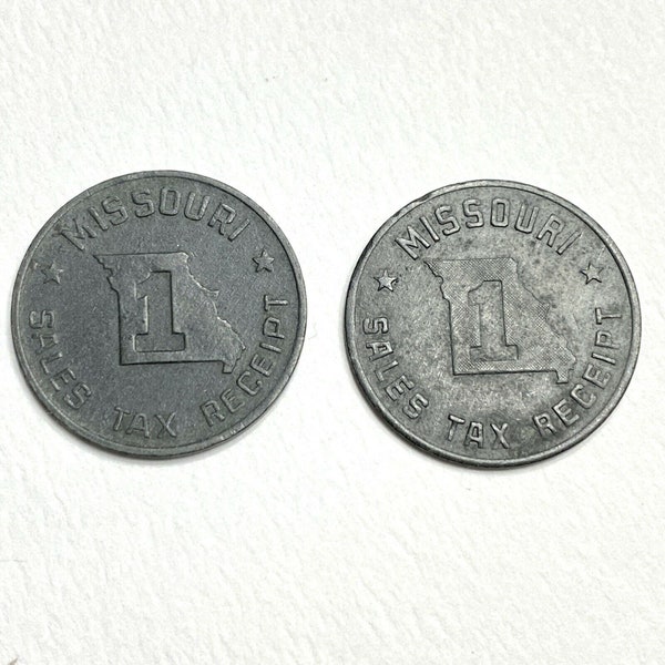 Missouri Tax Token - Etsy