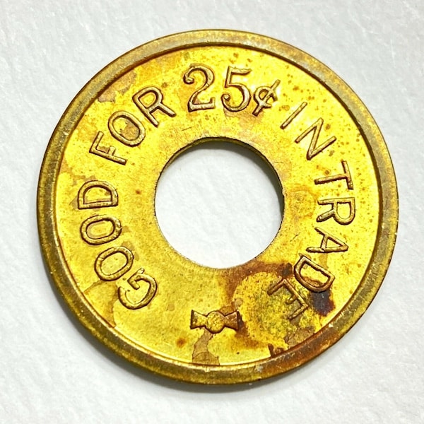 Brass Token - Etsy