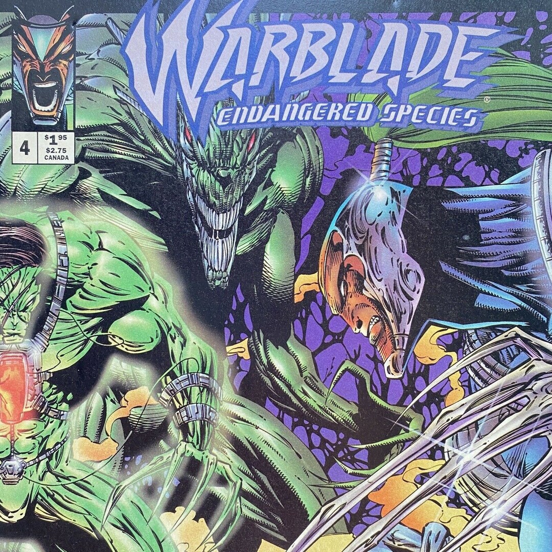 Warblade Endangered Species #4 Apr 1995 Image Comics - Etsy