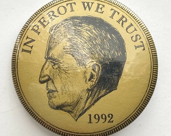 Ross Perot Button - Etsy
