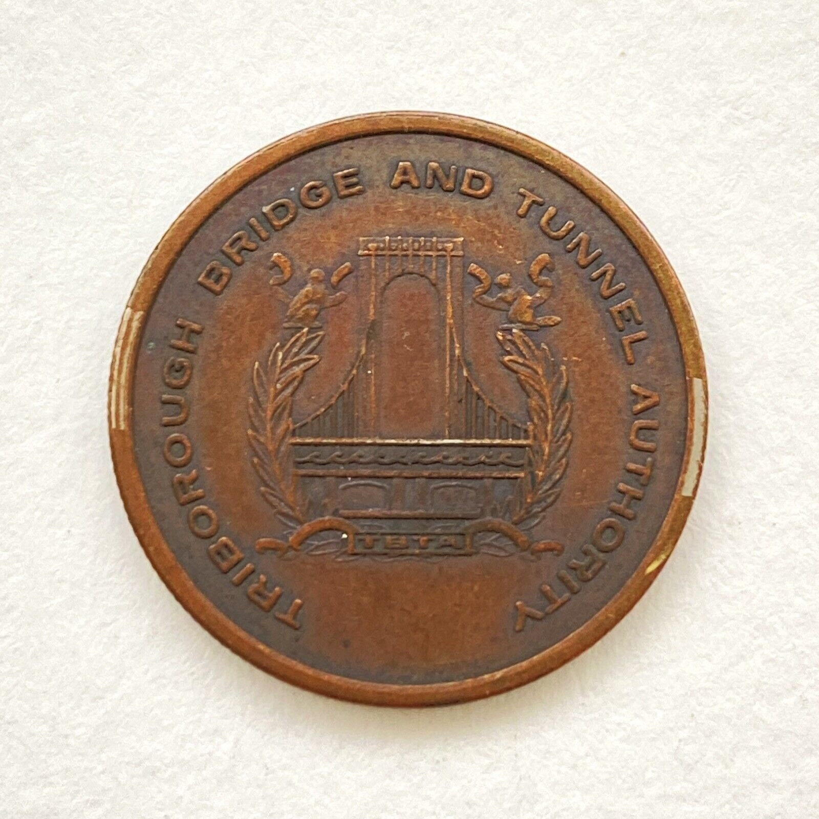 Vintage New York NY Triborough Bridge and Tunnel Authority TBTA Tokens ...