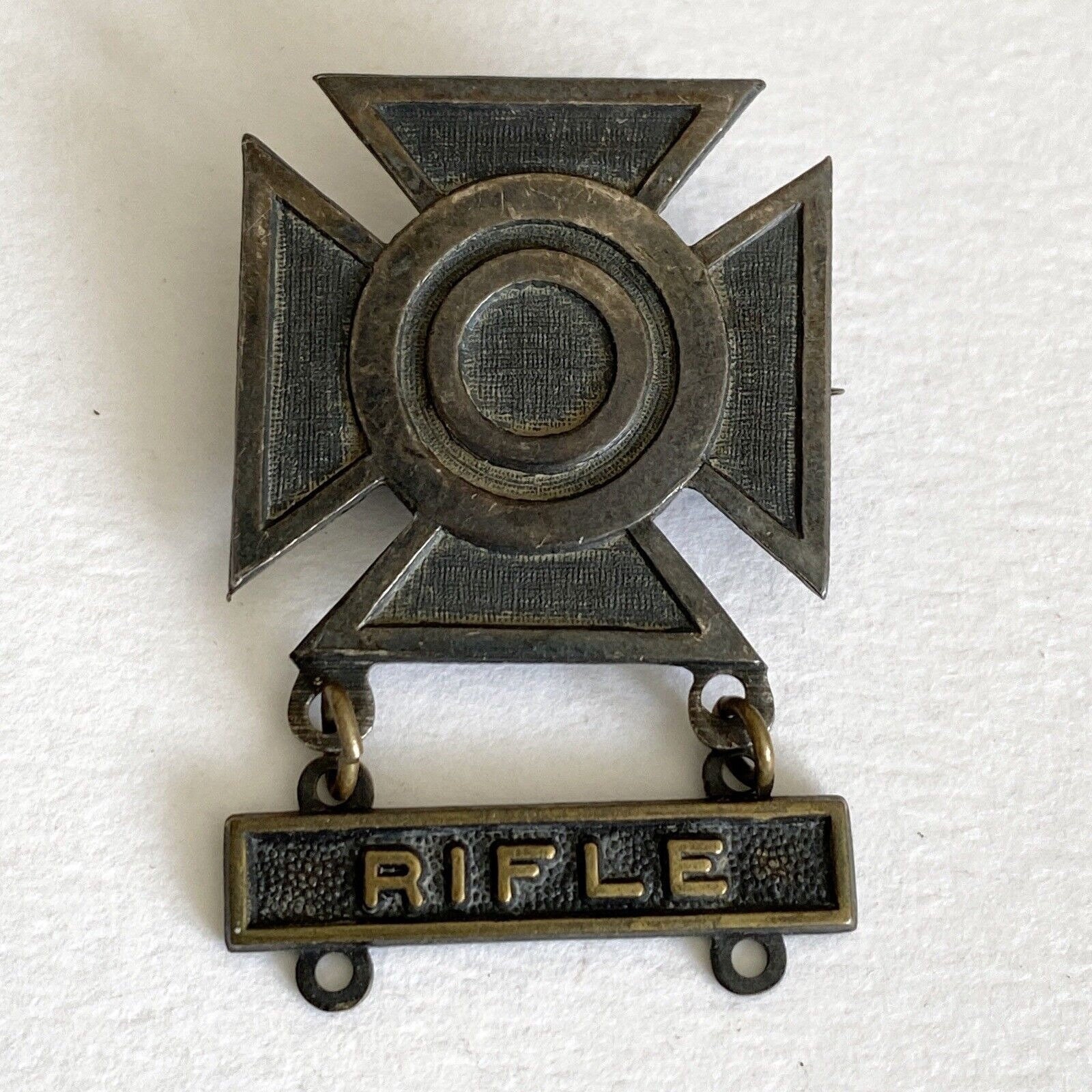 WWII US Army Iron Cross Sharpshooter Rifle Award Badge Pin - Etsy