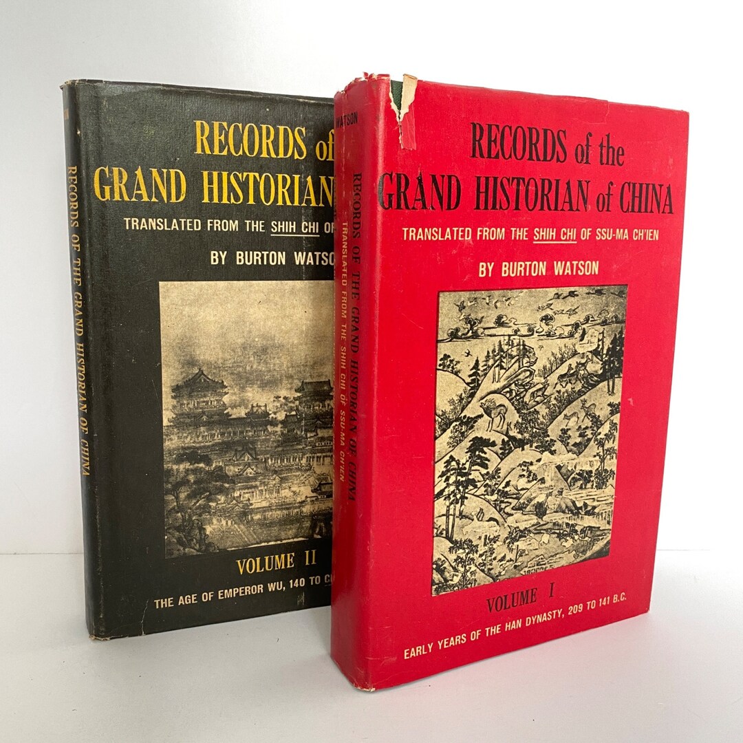1960s Records of the Grand Historian of China Book Set With - Etsy