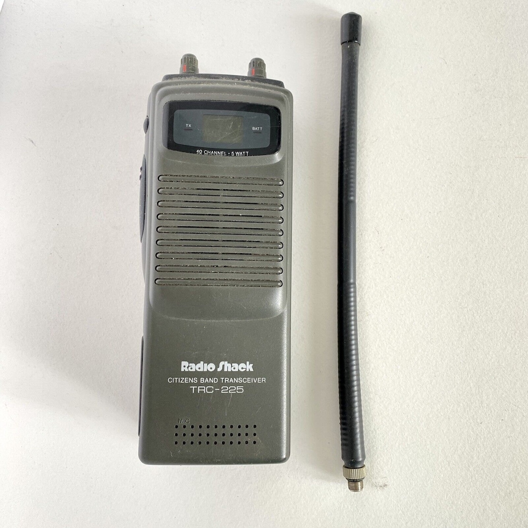 Radio Shack TRC-225 40 Channel Citizens Band Transceiver Walkie Talkie ...