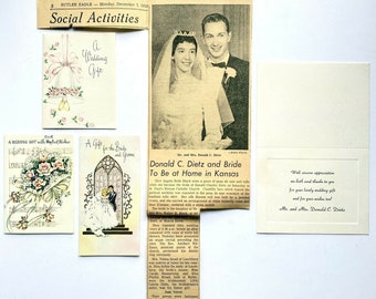 1958 Wedding - Etsy