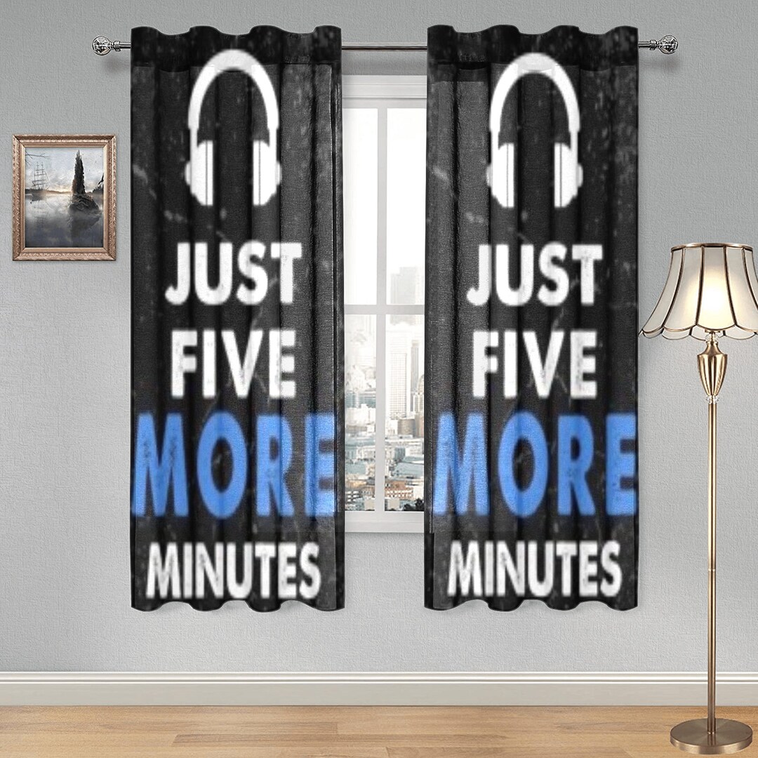 Custom Photo Window Curtains, Personalized Polyester Drapes, Living ...