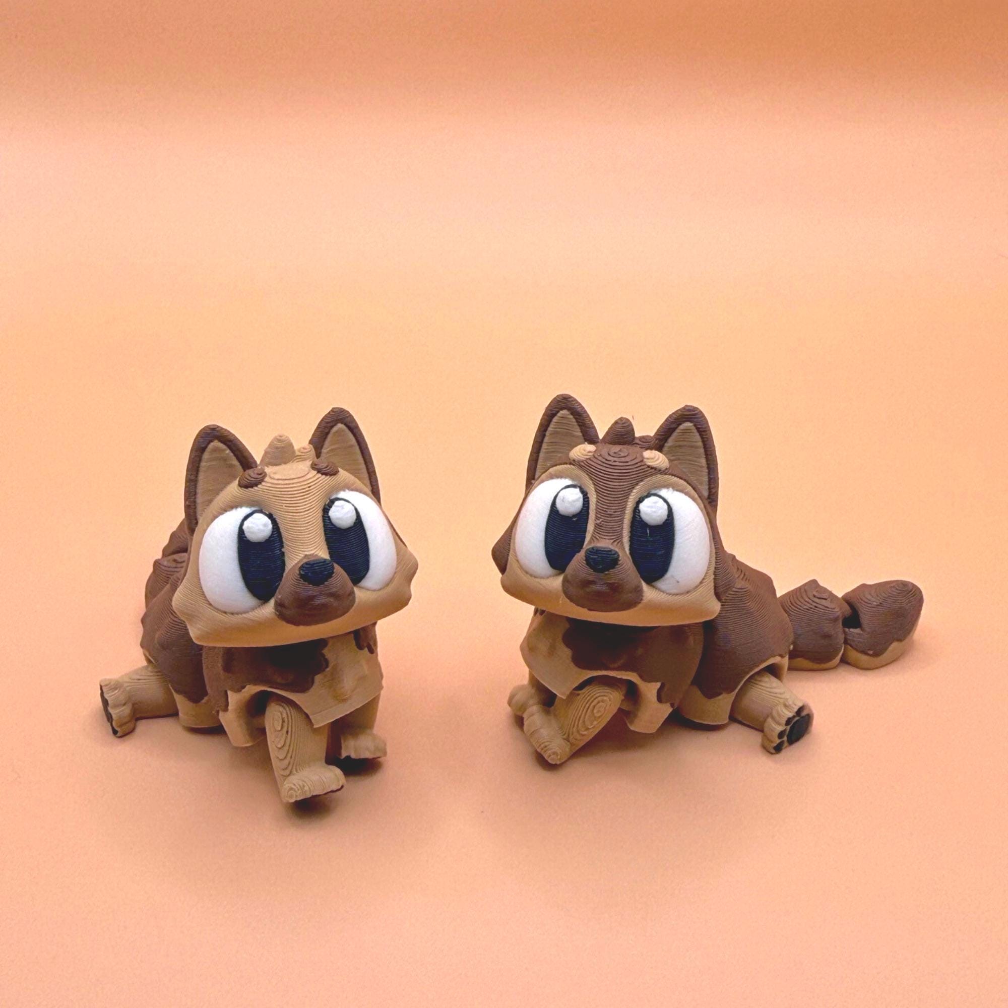 3D Printed German Shepherd Pocket Pet Pal - Collectible Figurine - Etsy
