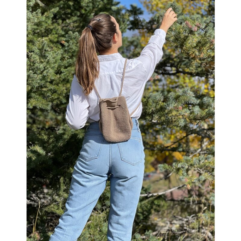 Drawstring Backpack - Etsy