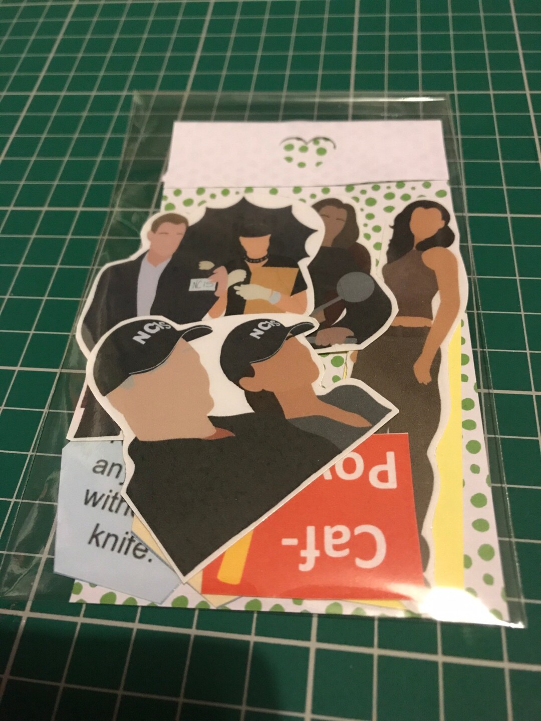 NCIS Inspired Set of Stickers Navy Criminal Investigative Service Gibbs ...