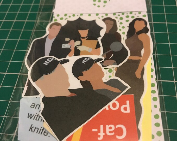 NCIS Inspired Set of Stickers Navy Criminal Investigative Service Gibbs ...