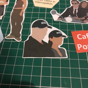 NCIS Inspired Set of Stickers Navy Criminal Investigative Service Gibbs ...