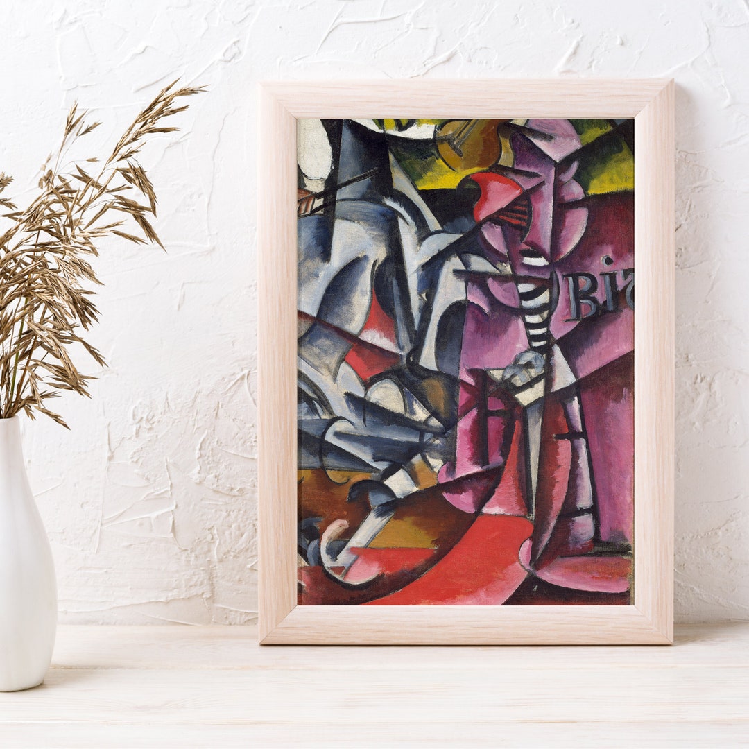 Abstract Geometric Digital Downloadable Prints | Modern Popova Spatial ...