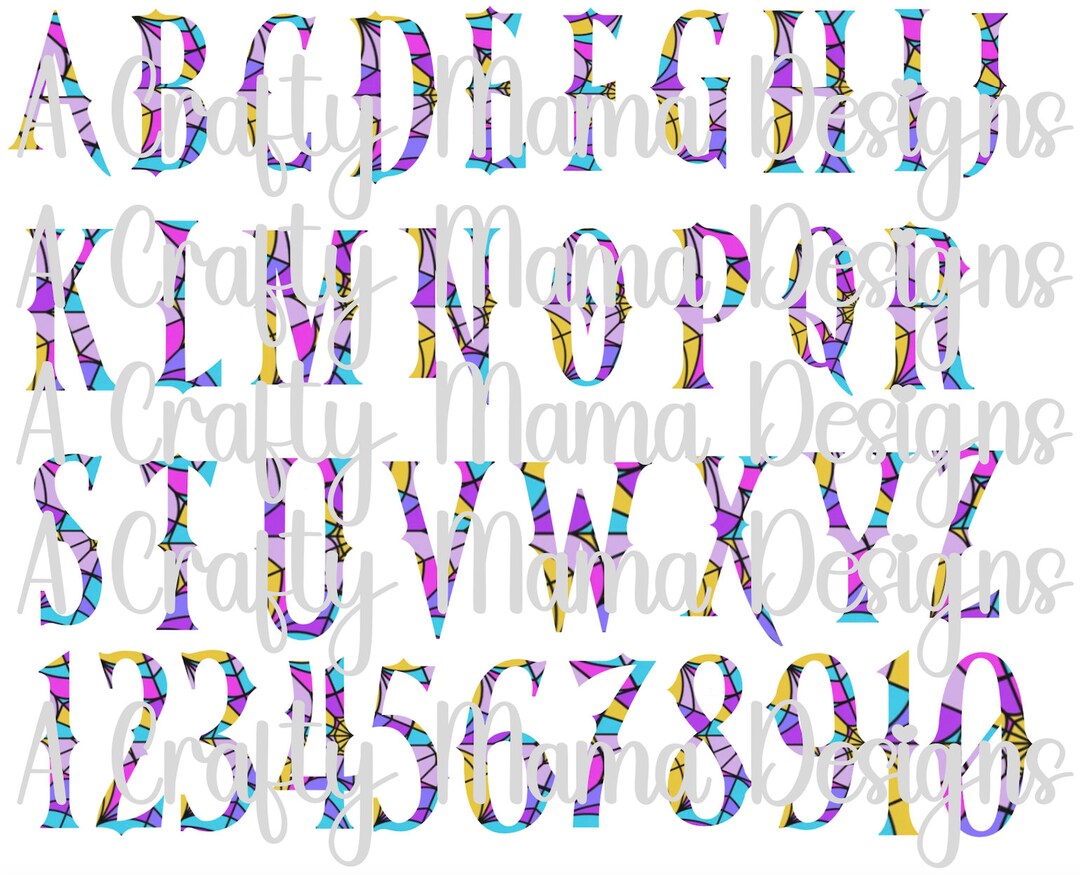 Wednesday Addams Font - Etsy