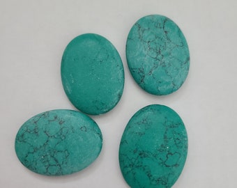 Oval Turquoise Beads | Etsy