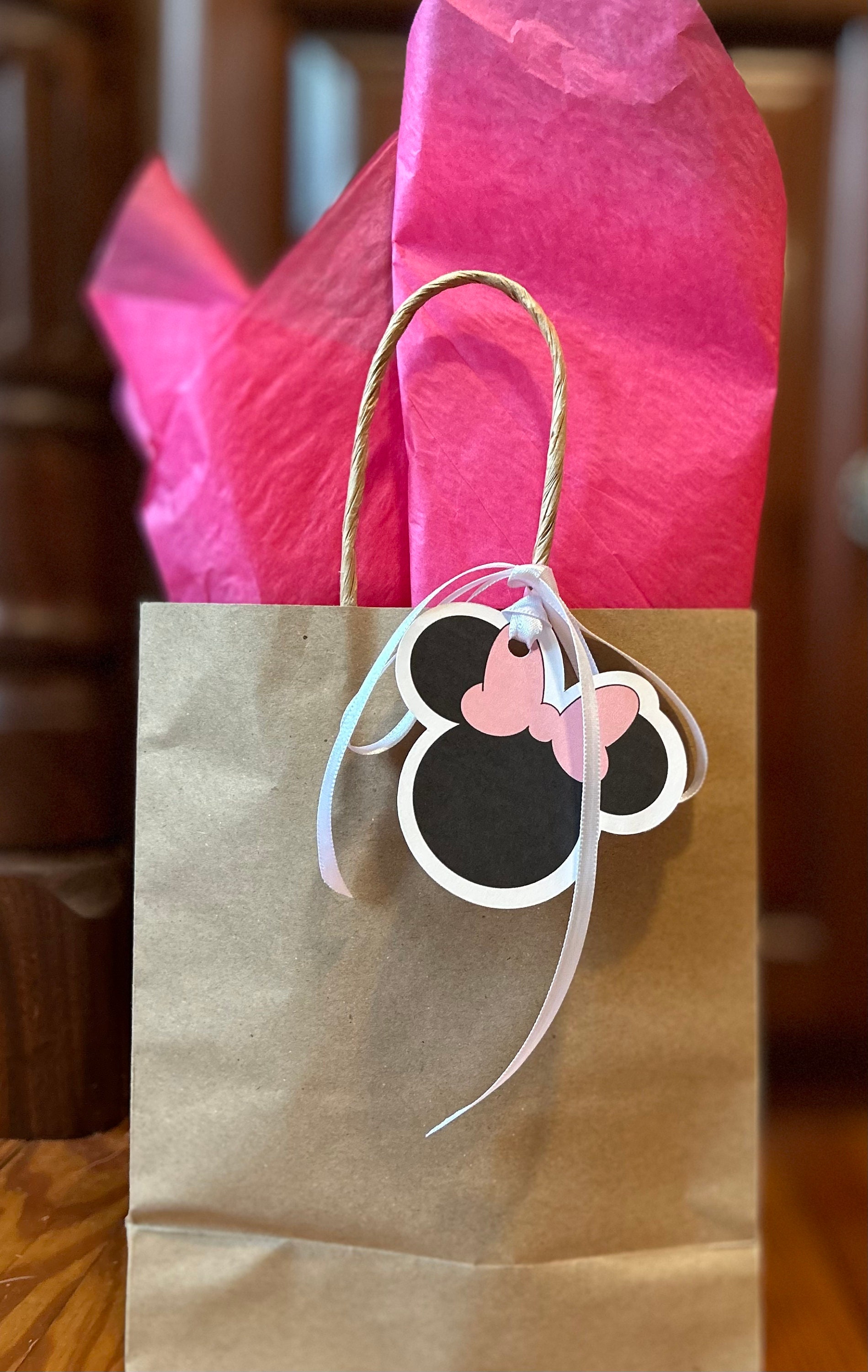 Printable Minnie Mouse Gift Tags Minnie Mouse Gift Tags - Etsy