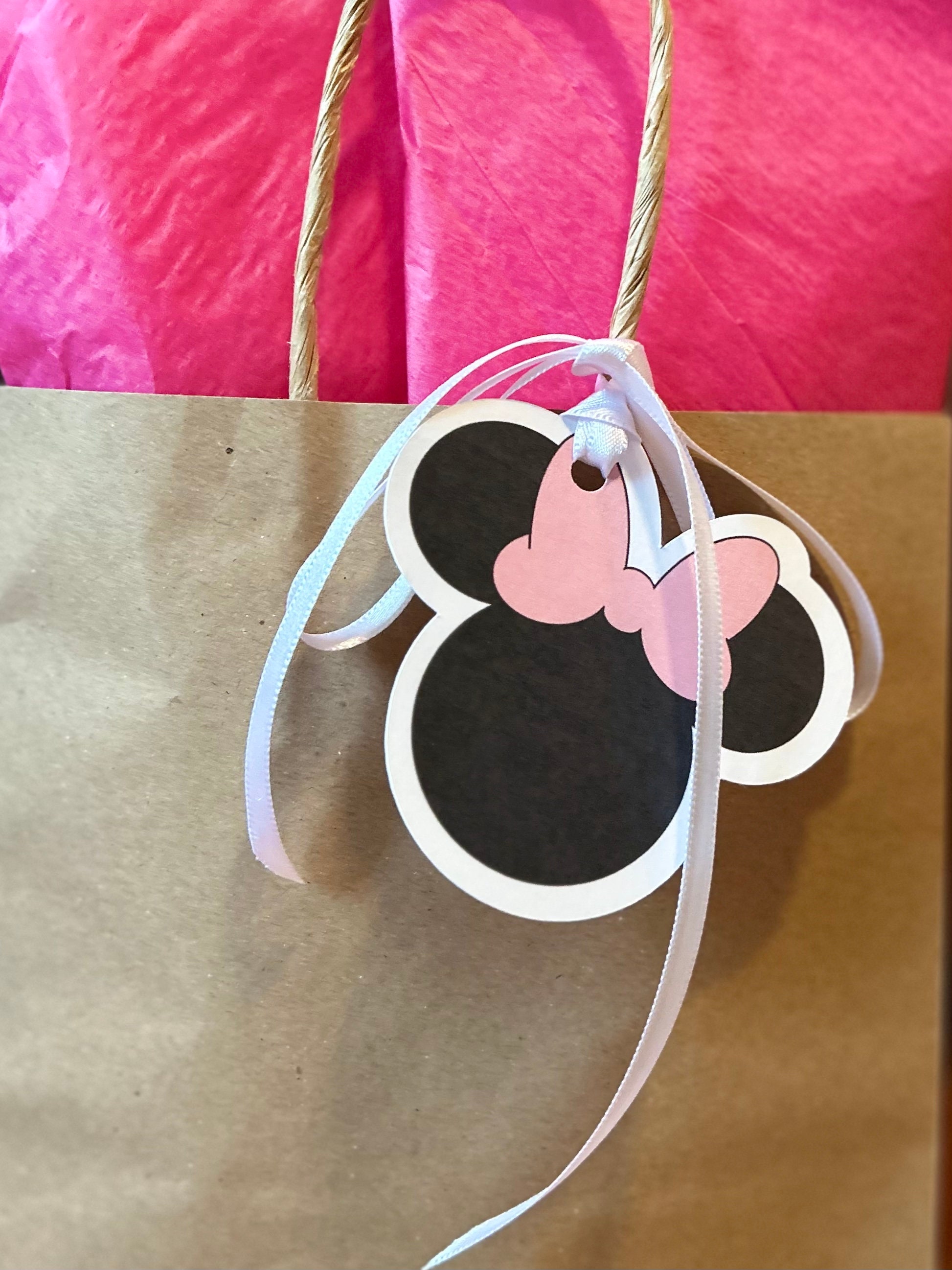 Printable Minnie Mouse Gift Tags Minnie Mouse Gift Tags - Etsy