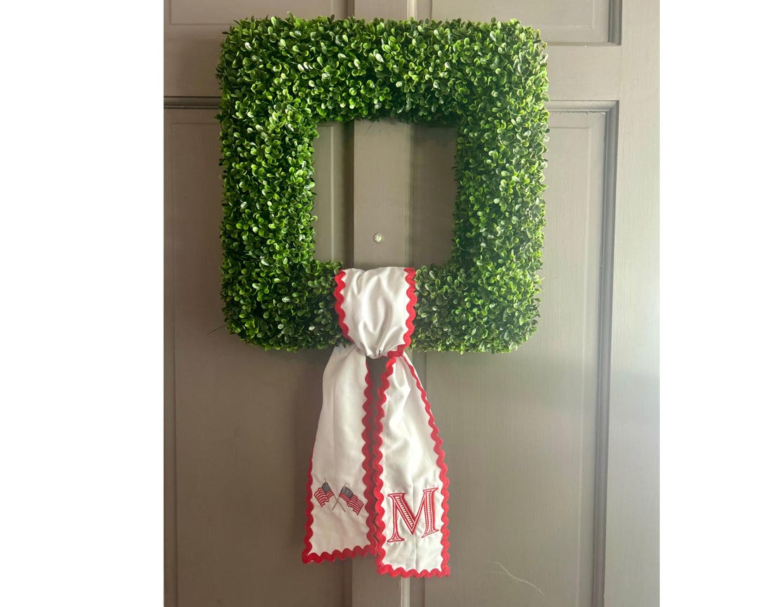 4th of July Sash | Summer Wreath Sash | America Wreath Sash | Wreath ...